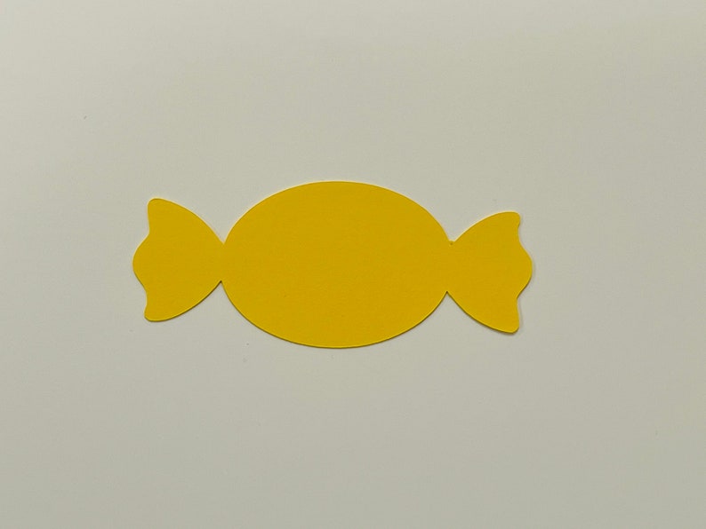25 Candy Shape Cutouts, Candy Die Cuts, Embellishments, Paper Cutouts ...
