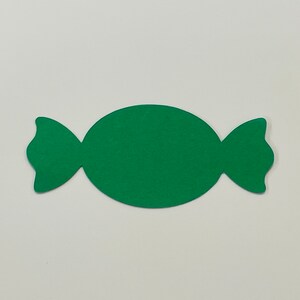 25 Candy Shape Cutouts, Candy Die Cuts, Embellishments, Paper Cutouts ...