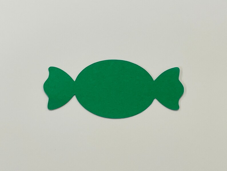25 Candy Shape Cutouts, Candy Die Cuts, Embellishments, Paper Cutouts ...