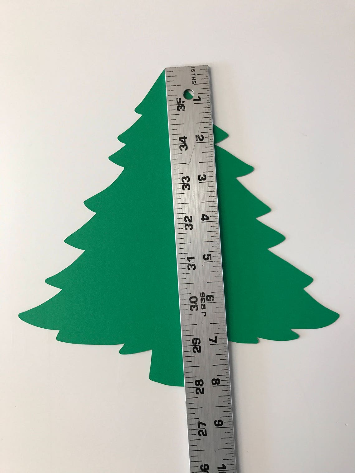 Large Blank Christmas Tree Cutouts, Die Cut Christmas Tree, DIY ...