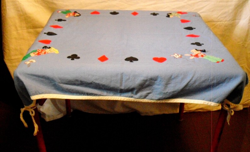 Ca. 1950's Vintage Hand Made Child's Card Table - Etsy
