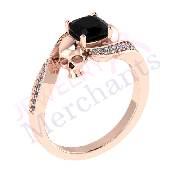 Gothic Engagement Ring - Etsy