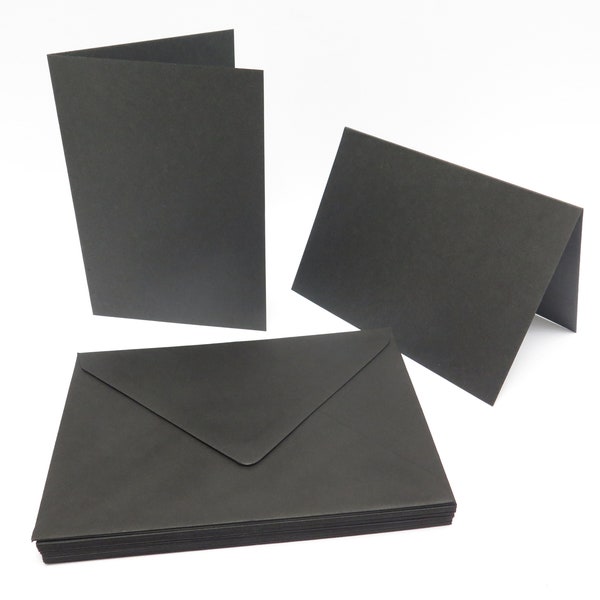 Black Greeting Cards - Etsy