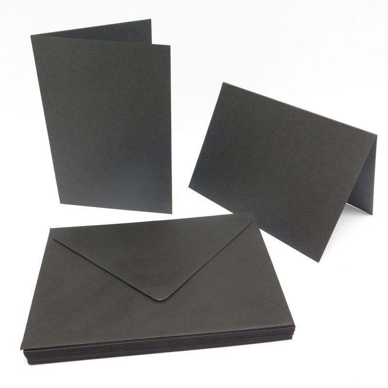 Black Greeting Cards - Etsy