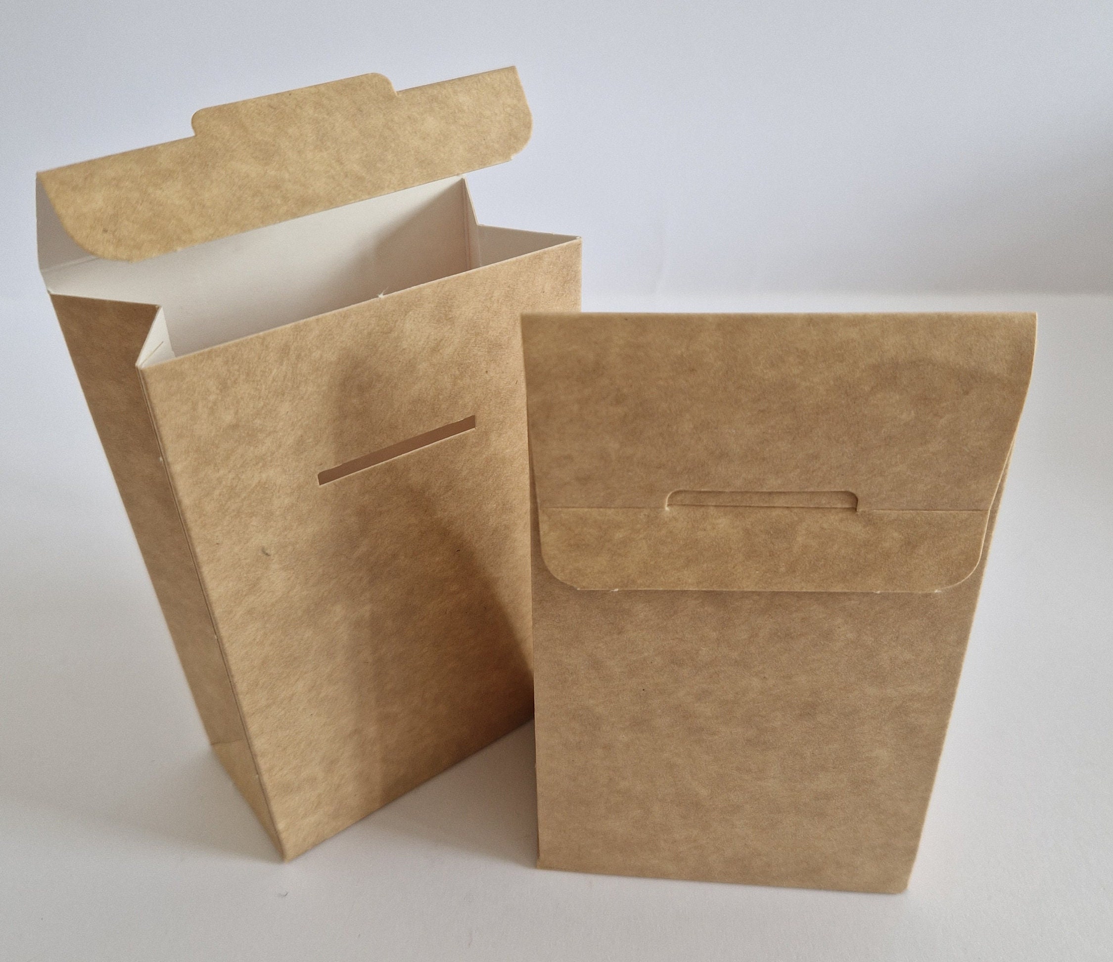 Kraft A-frame Card Favour Boxes X 10 CL035 - Etsy