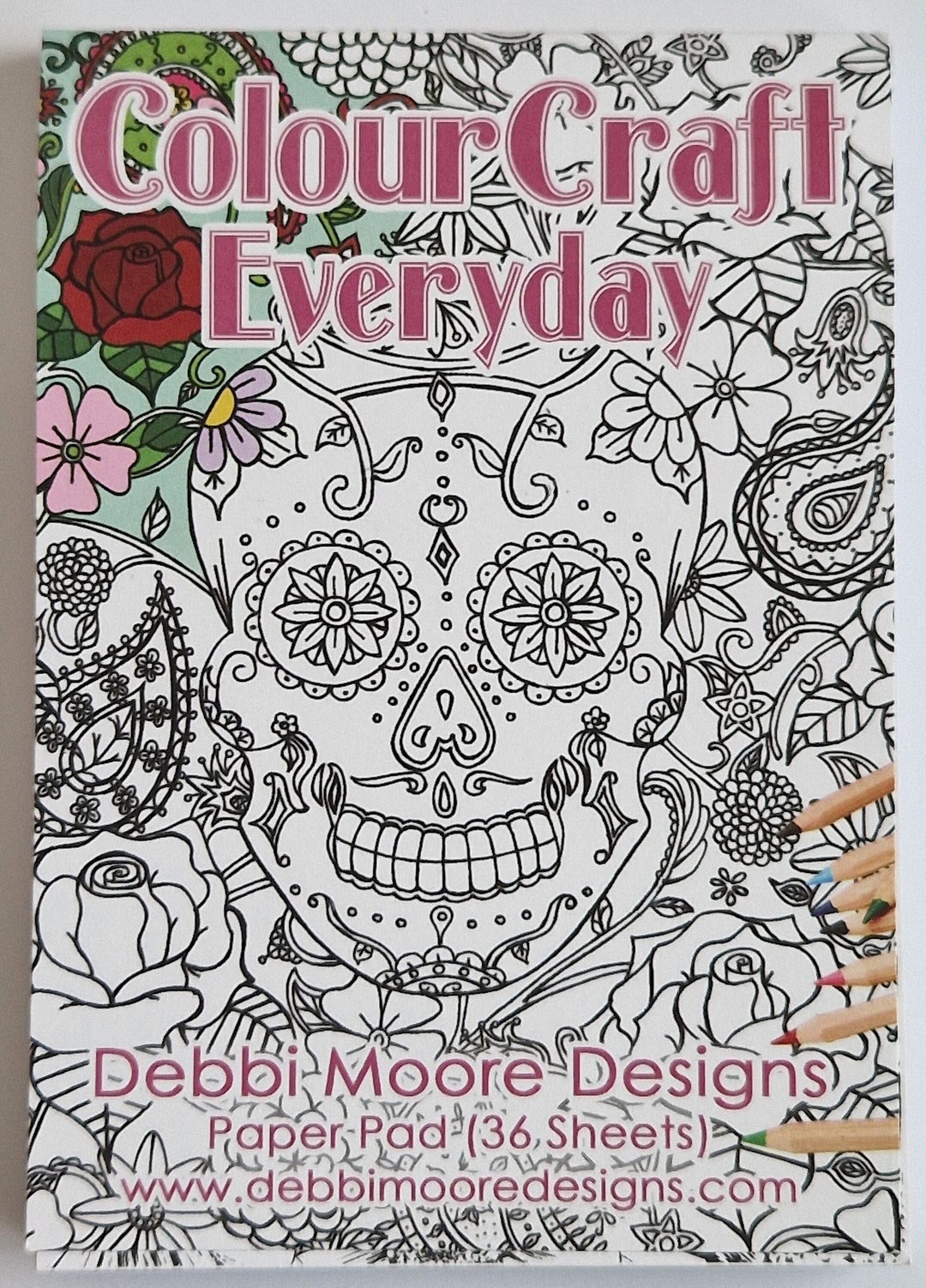 Debbi Moore Designs A6 Adult Colouring Book CL046 - Etsy