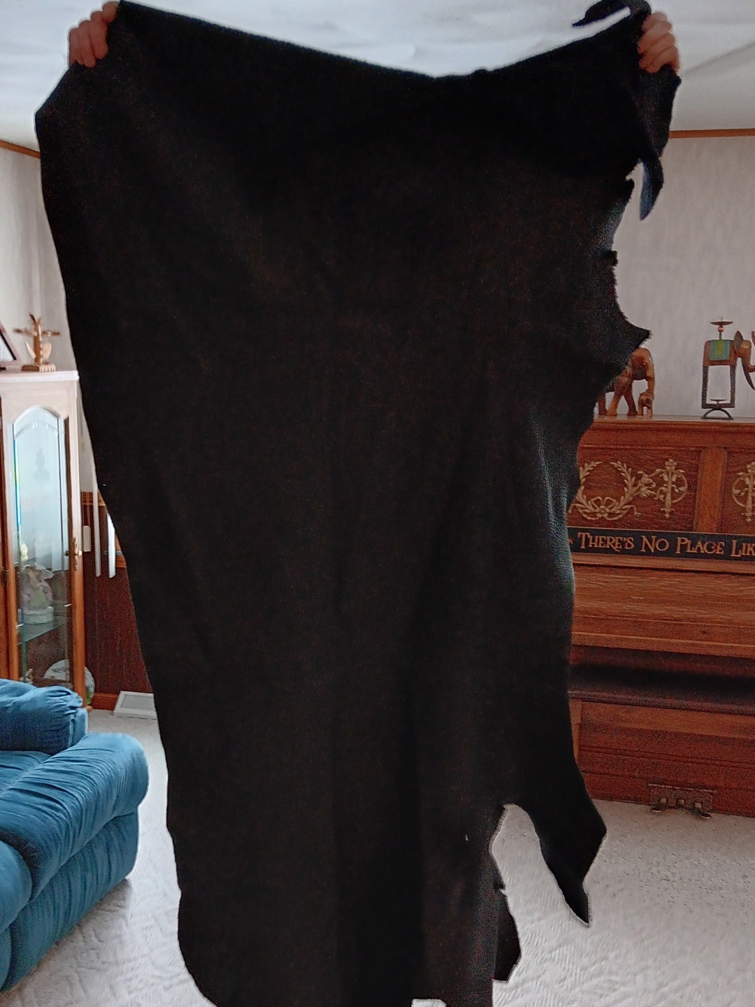 Buffalo Hides (bison) Half Hides All Over 20 Sq. Ft. This Hide is 23 Sq ...