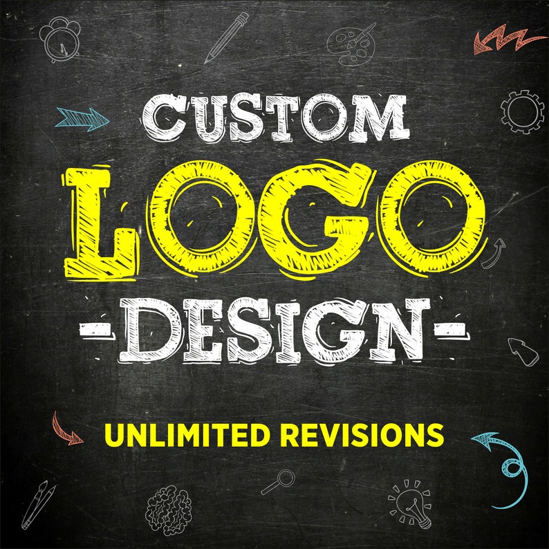 Custom Logo Design Unlimited Revisions Business Logo - Etsy