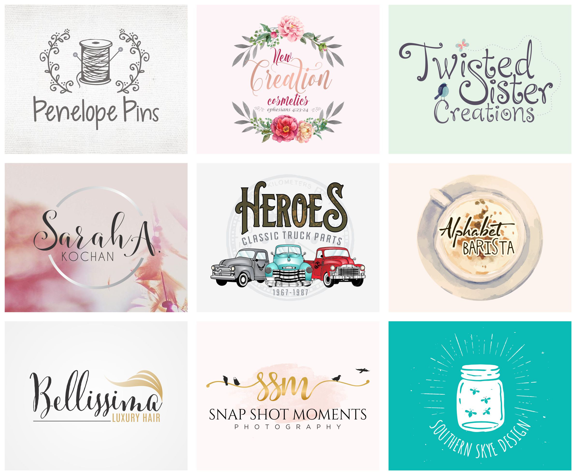 Logo Design Custom Logo Design Logo Design Custom | Etsy