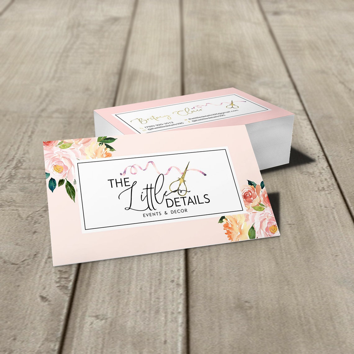 Business Card Design Custom Design Business Card Single Side - Etsy