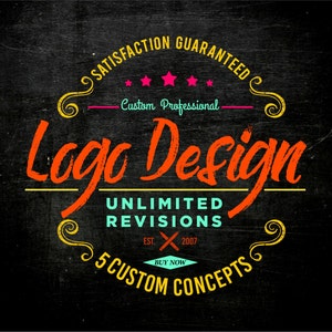 Logo Design, Custom Logo Design, Creative Logo (5 Concepts) Logo Design ...