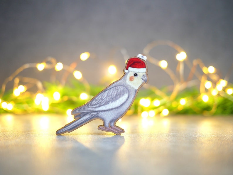 Cockatiel Christmas Tree Decoration: Wildlife Festive Decor - Etsy