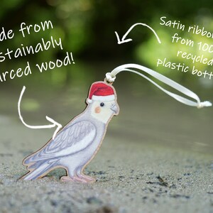 Cockatiel Christmas Tree Decoration: Wildlife Festive Decor - Etsy
