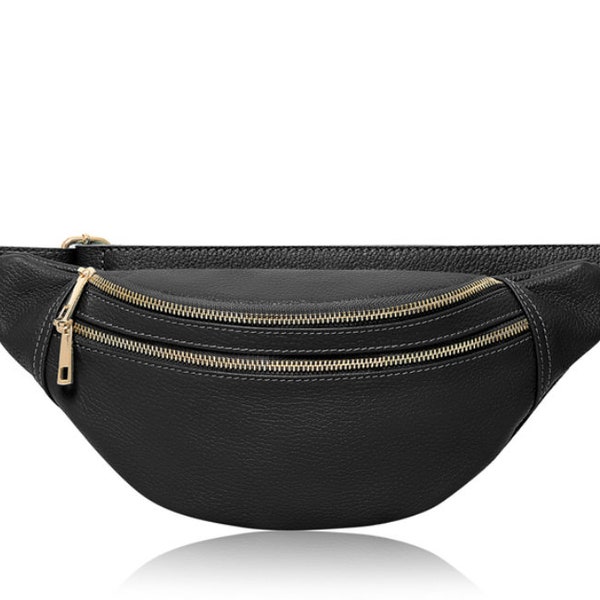 Black Bum Bag - Etsy