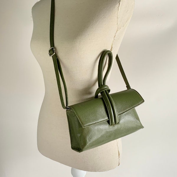 Olive Green Clutch - Etsy