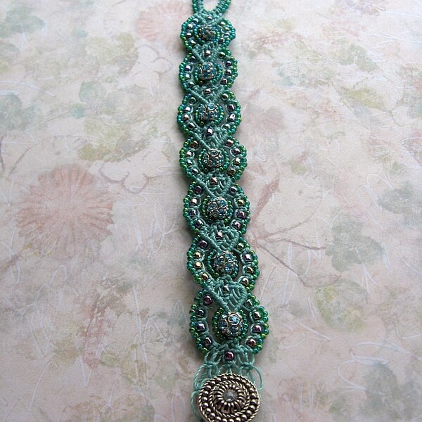 Macrame Bracelet Pattern - Etsy