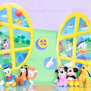 Mickey Mouse Clubhouse Party Decor and Birthday Photography Backdrop - Etsy