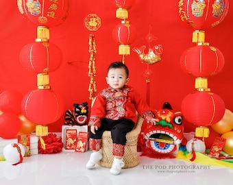 READY MADE Chinese New Year/ China Photo Booth Props Perfect for Your ...