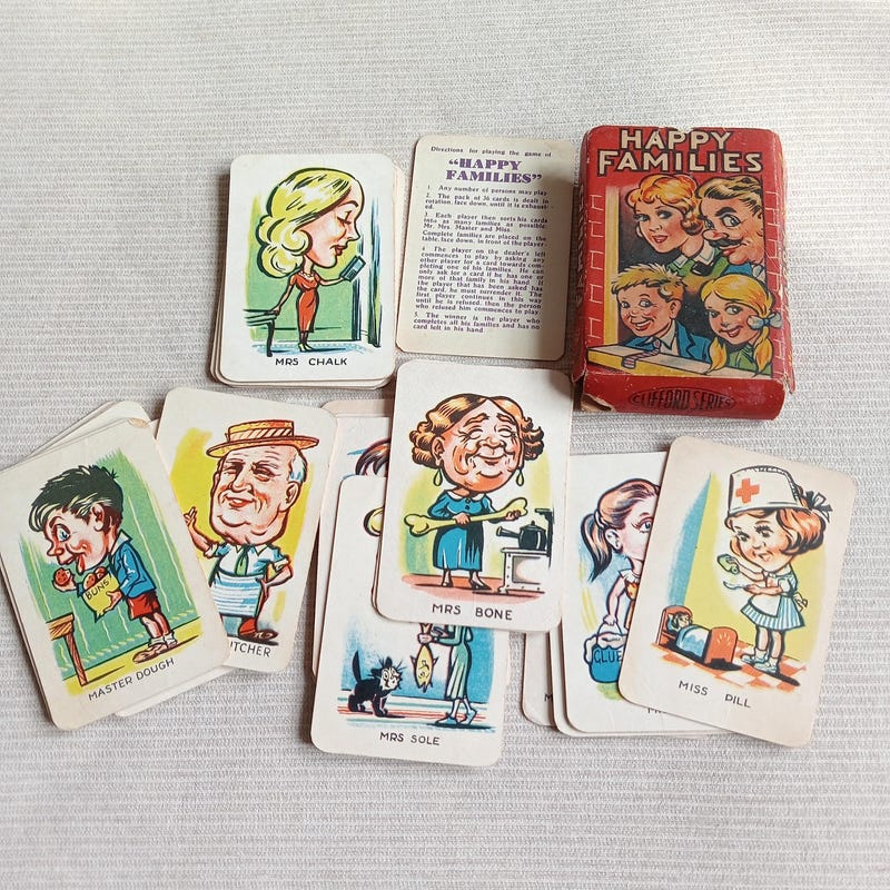 Family Card Game - Etsy UK
