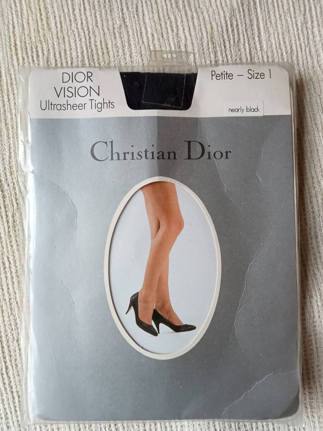 Christian Dior Nearly Black Tights - Etsy