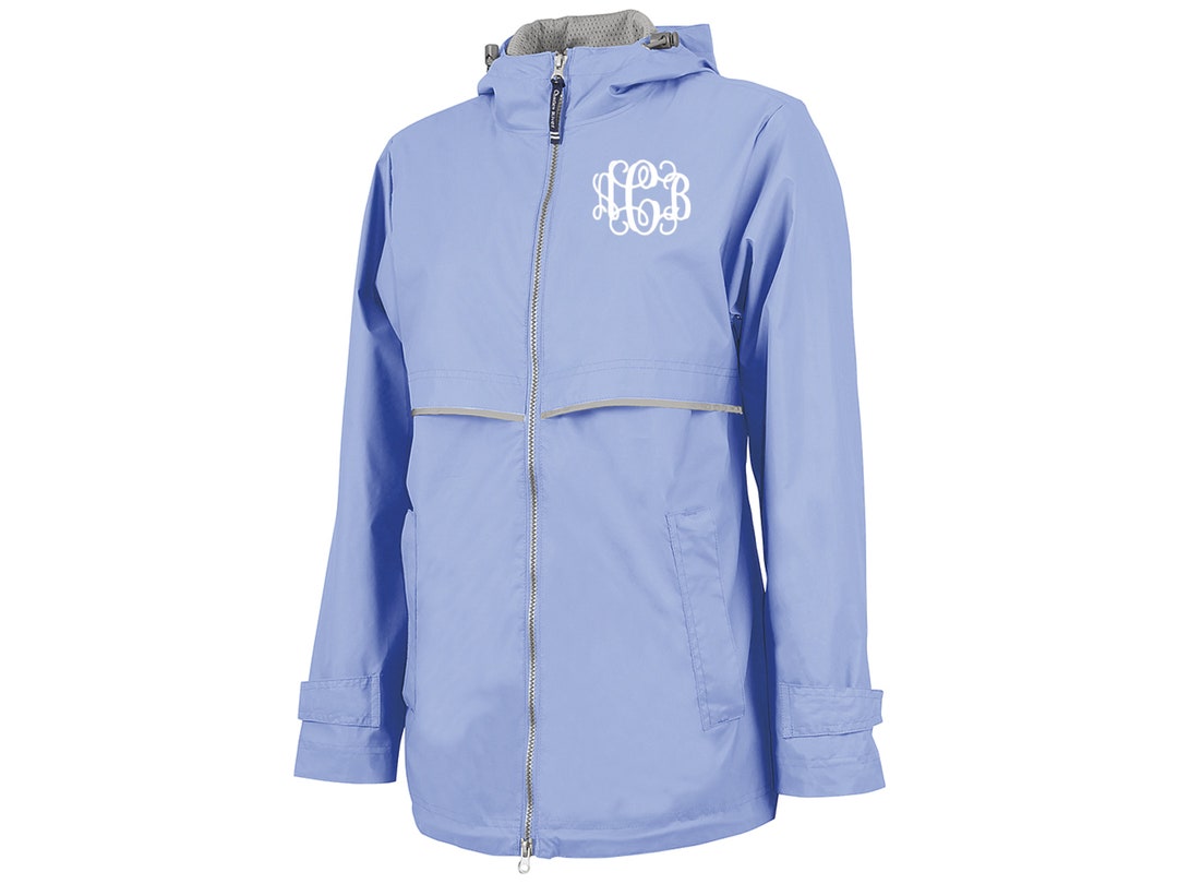 FREE SHIPPING! Monogrammed Charles River Rain Jacket - Monogrammed Rain ...