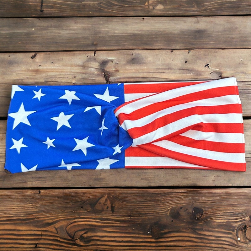 Patriotic Headband - Etsy