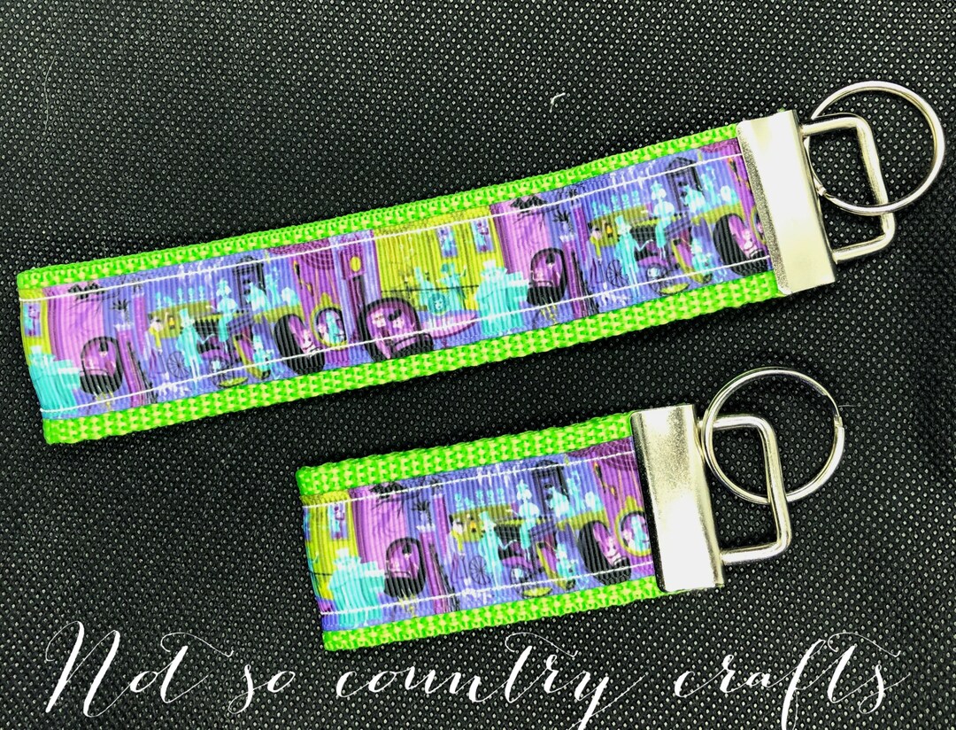 Disneys Haunted Mansion Color Splash Ride Thru Key Chain, Key Fob ...