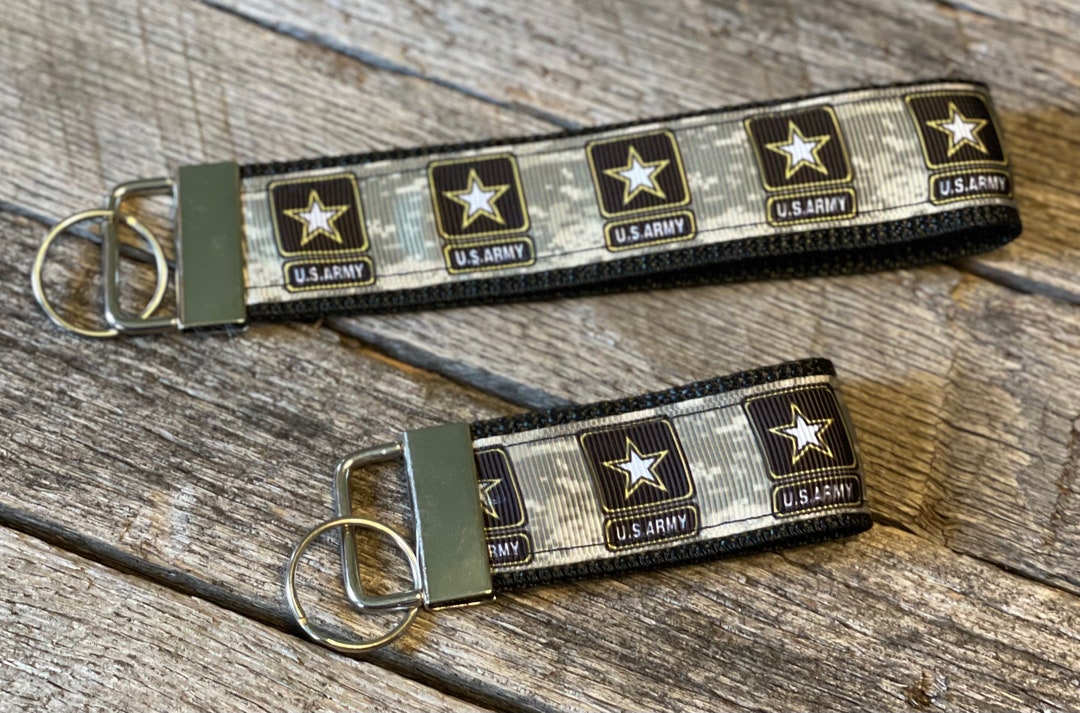 Army Wristlet, Key Fob, Key Chain - Etsy