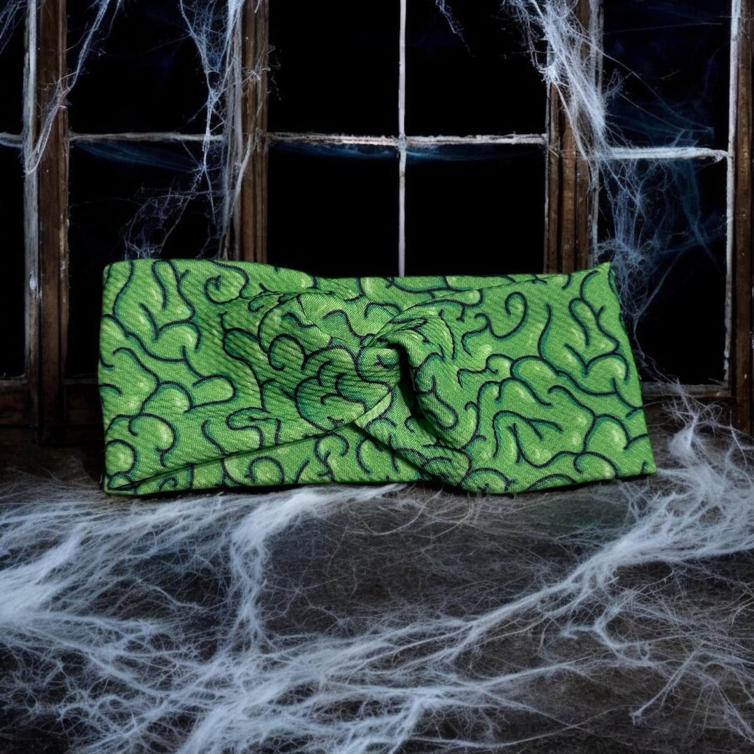 Zombie Brains Headband, Halloween Costume Accessory, Creepy Headband ...