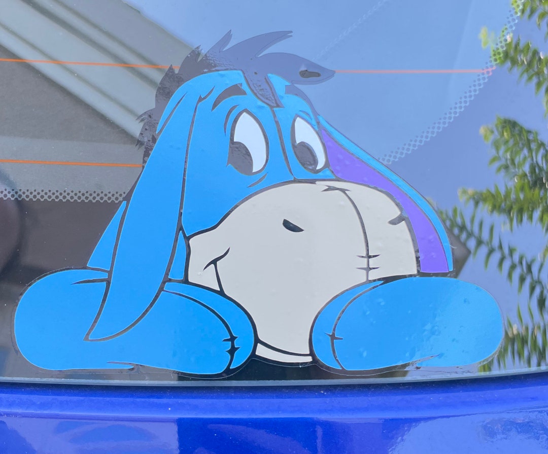 Vinyl Decal, Car Decal, Sticker, Lap Top, Eeyore Inspired, Approx Size ...