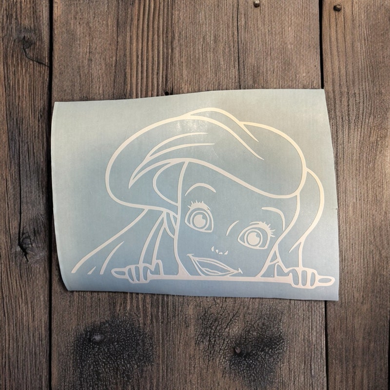 Little Mermaid Decal - Etsy