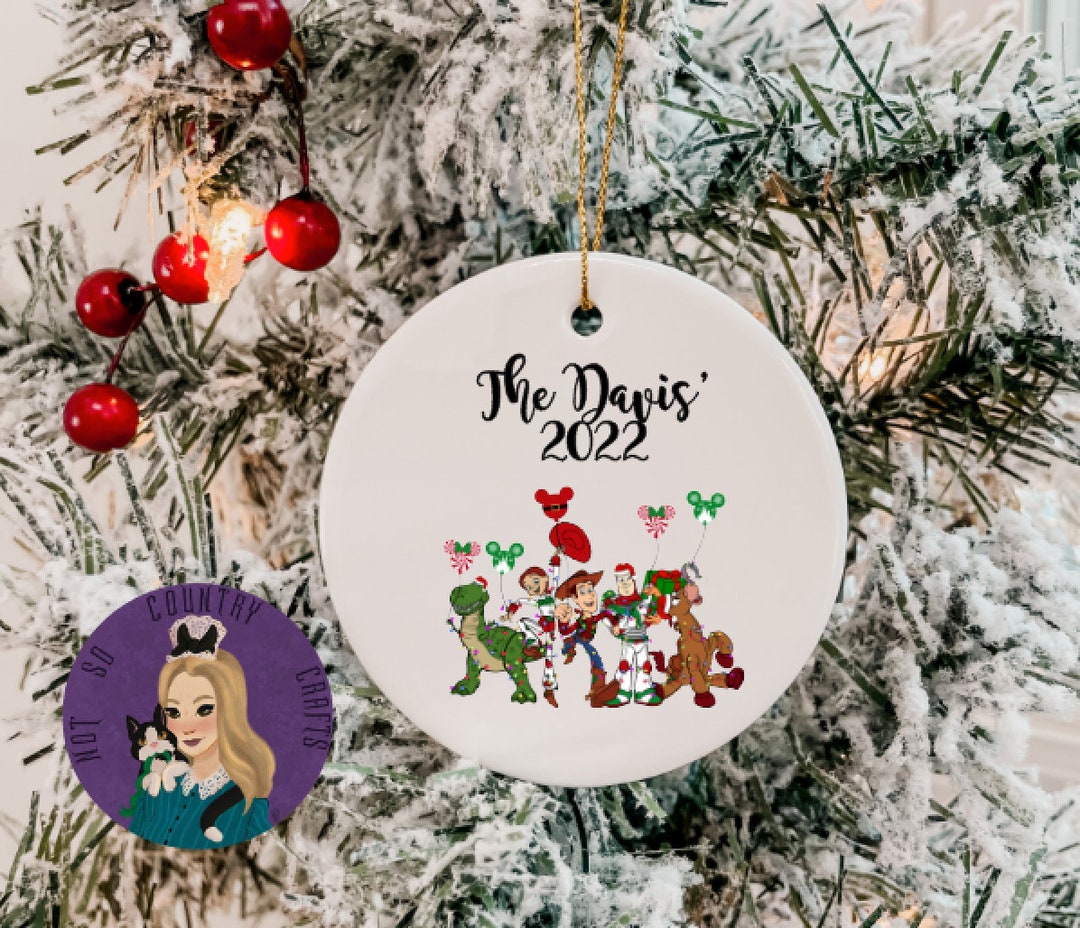 Toy Story Christmas Ornament; Personalized; Gift for Disney Lover - Etsy