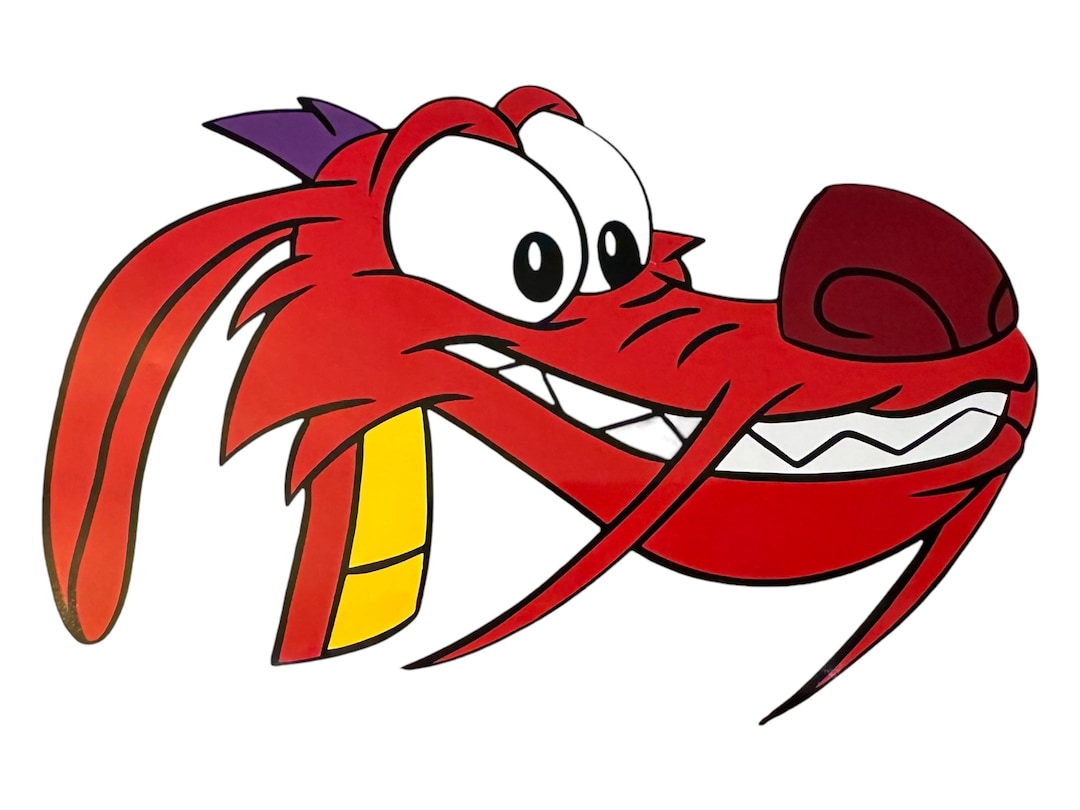 Vinyl Decal, Car Decal, Sticker, Lap Top, Mushu Inspired, Approx Size 6 ...