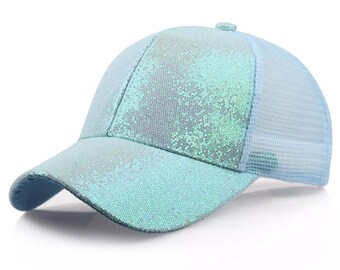 Glitter Baseball Cap - Etsy