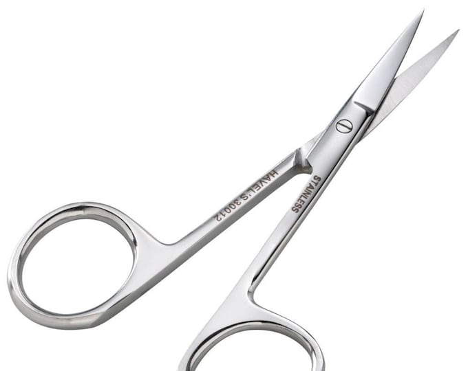 Ultimate Curved Scissors 5.25" Great for Punch Needle Rug Hooking ...
