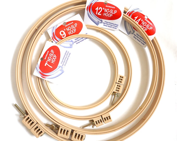 9" Morgan No Slip Embroidery Hoop for Punch Needle or Needle Work - Etsy