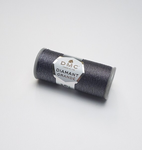 DMC Diamant Grande Metallic Grey Anthracite Grey DMC Grey | Etsy