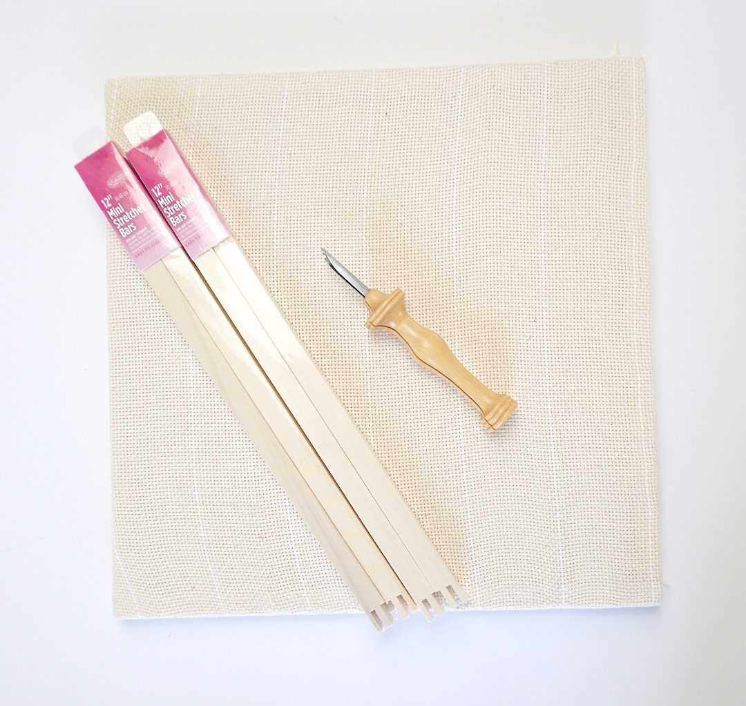 12" Stretcher Bar Set, Mini Stretcher Bars, Thin Stretcher Bars, Punch ...