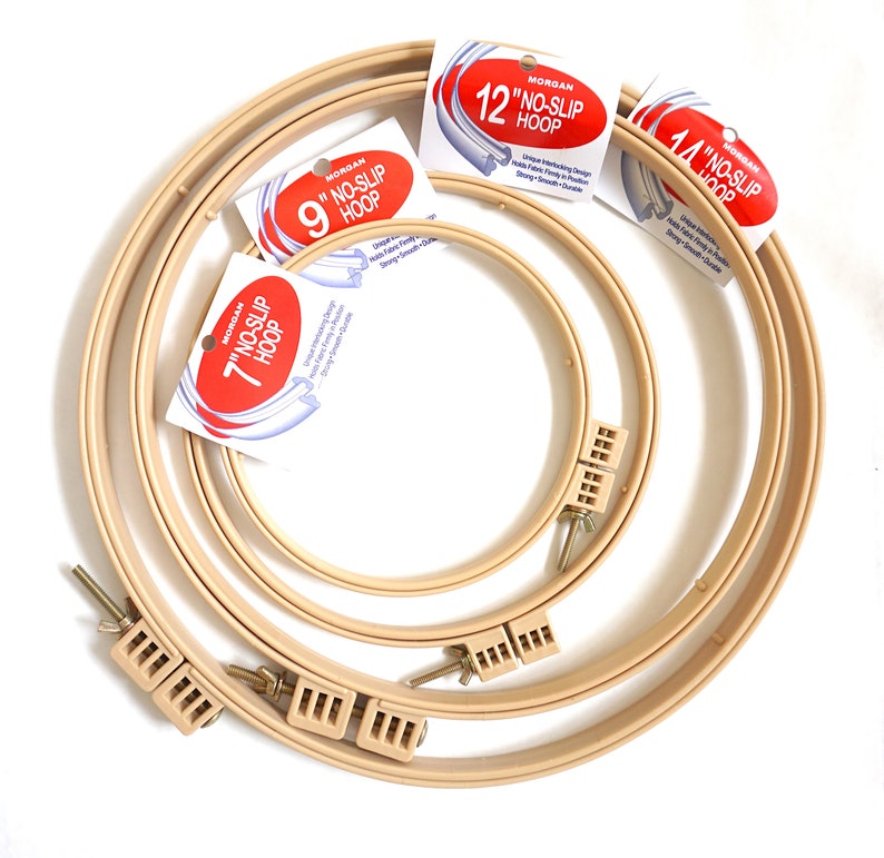7 Morgan No Slip Embroidery Hoop for Punch Needle or - Etsy