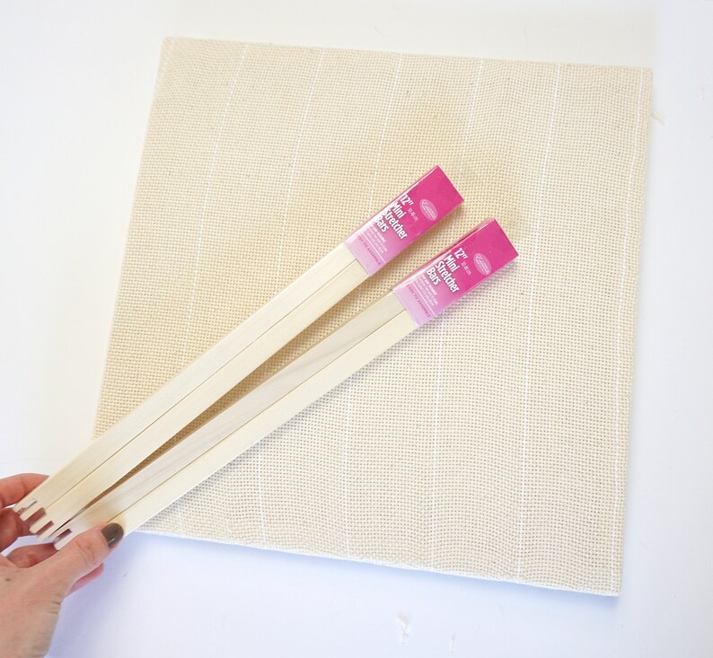 12 Stretcher Bar Set Mini Stretcher Bars Thin | Etsy