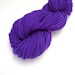 3 Ply Rug Wool Yarn Purple Violet, Rug Punch Needle Yarn, Rug Yarn ...