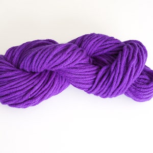 4 Ply Rug Wool Yarn Purple Violet, Rug Punch Needle Yarn, Rug Yarn ...