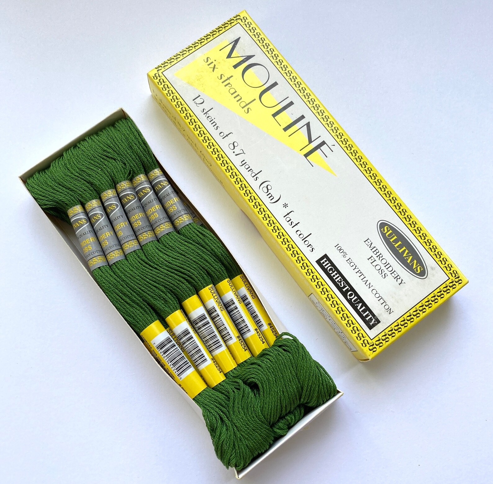 Sullivans 12 Pack Embroidery Floss Color 451254 Dark Parrot - Etsy