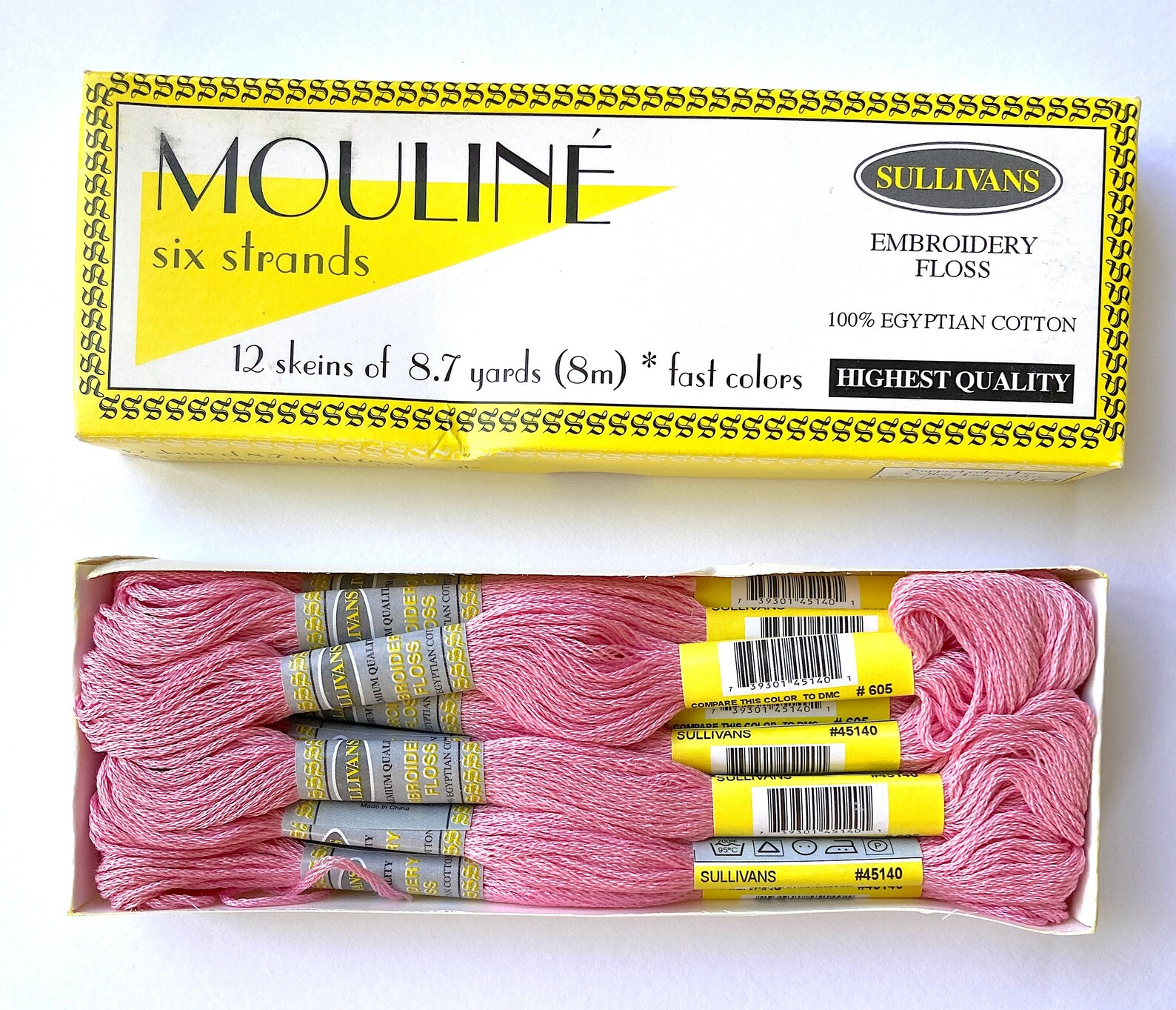 Sullivans 12 Pack Embroidery Floss Color 45140 Light | Etsy