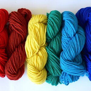 4 Ply Rug Wool Yarn Red Rug Punch Needle Yarn Rug Yarn Hand - Etsy