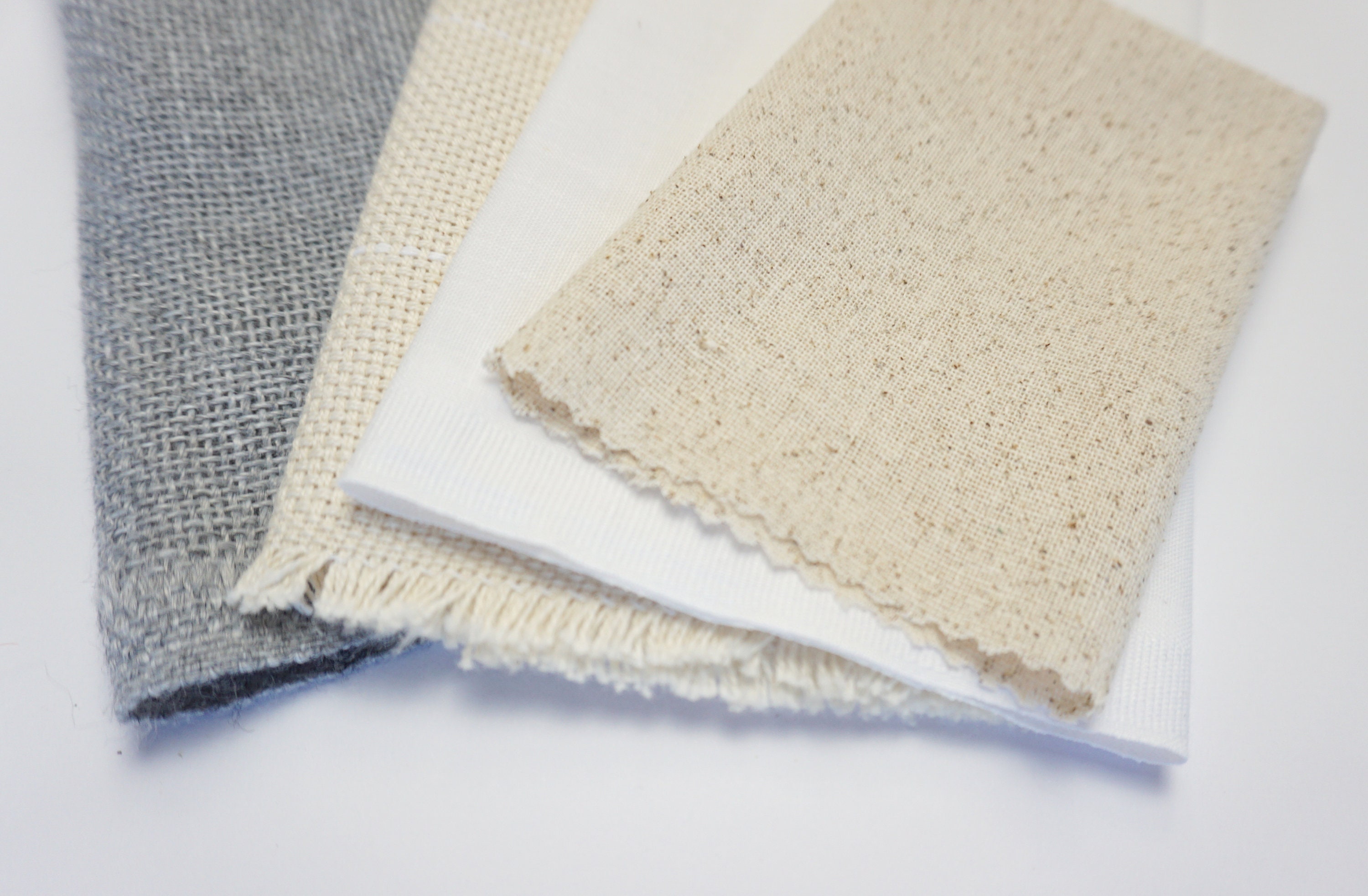 Sample Fabric Pack Punch Needle Foundation Cloth Sample Pack | Etsy