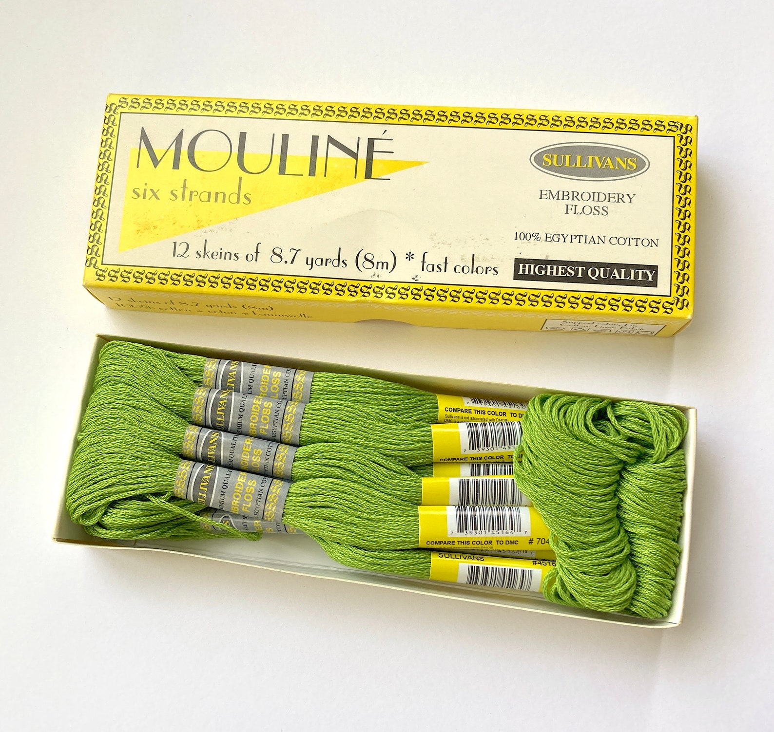 Sullivans 12 Pack Embroidery Floss Color 45164 Bright - Etsy