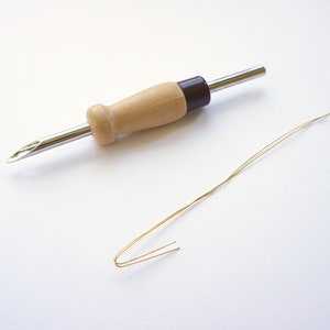 5.6mm Adjustable Lavor Punch Needle, Rug Making Punch Needle Tool ...