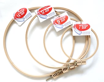 9" Morgan No Slip Embroidery Hoop for Punch Needle or Needle Work - Etsy