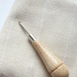 Rug Hooking Tool 3.0mmx1.25", Rug Making Tool, Rug Making Hook, Hooking ...